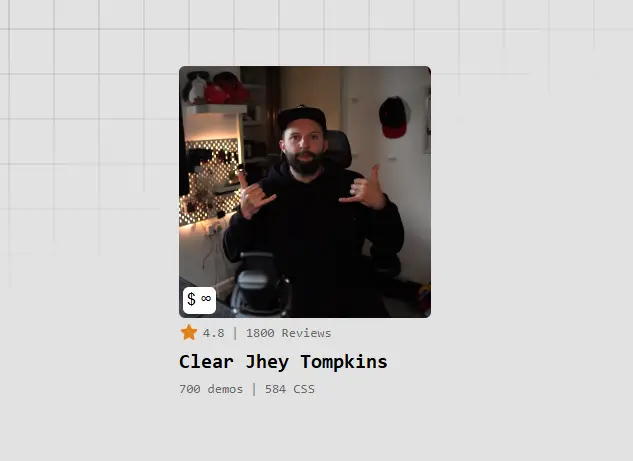 21 JavaScript Cards - CodewithFaraz